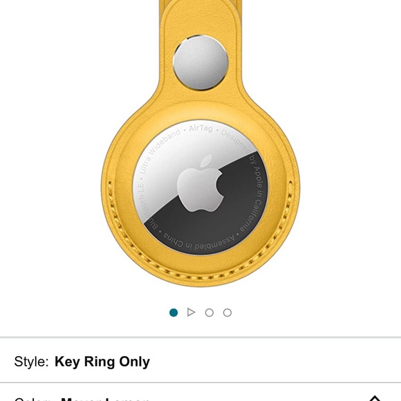 Apple | Cell Phones & Accessories | Nib Apple Airtag Only Leather Key ...